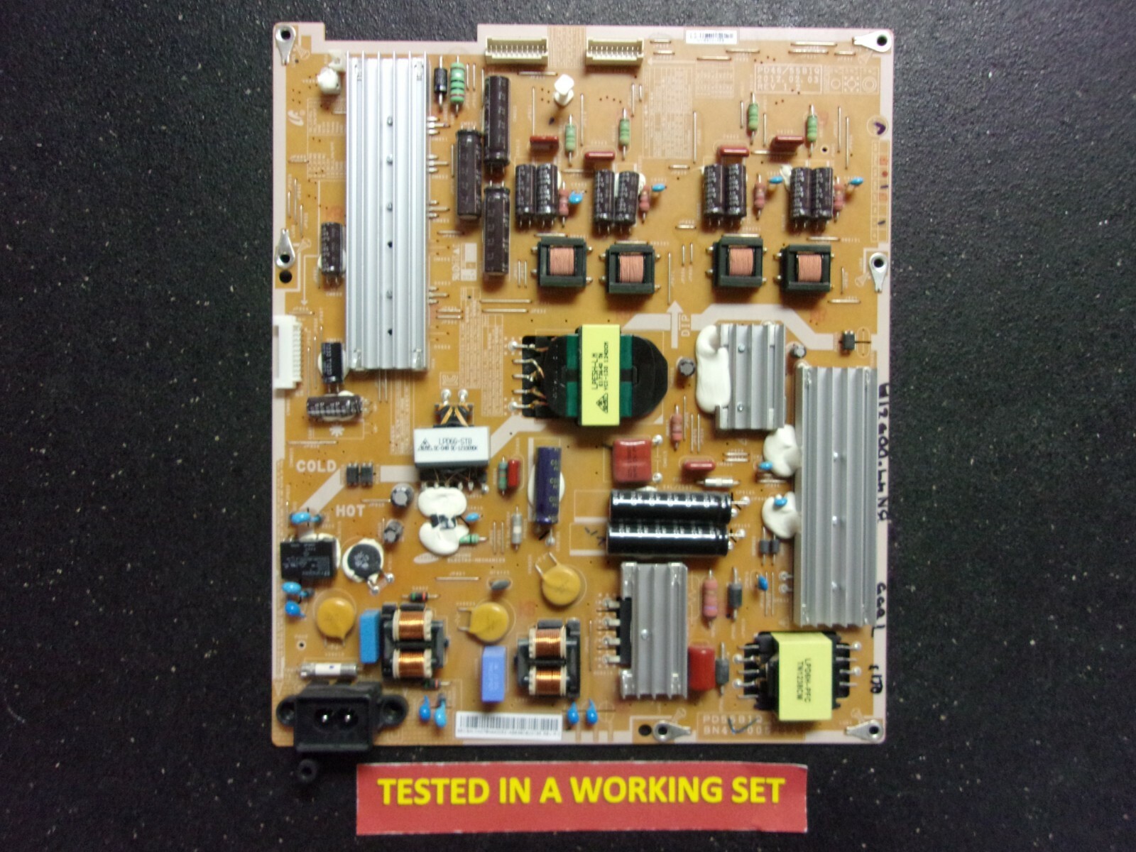 (REBUILT) SAMSUNG POWER SUPPLY BN44-00521A WORKS A FEW MODELS CHECK ...