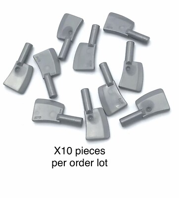 Lego 10 Pieces Flat Silver Cleaver / Butcher Mini Figure / Kitchen ...