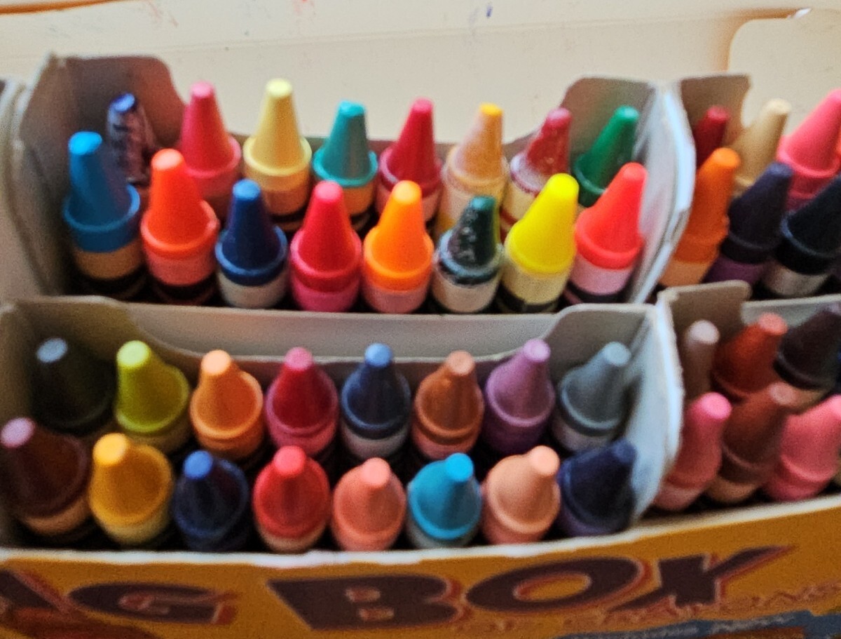 Vintage 1999 Crayola Big Box 96 Crayons 638084589779| eBay