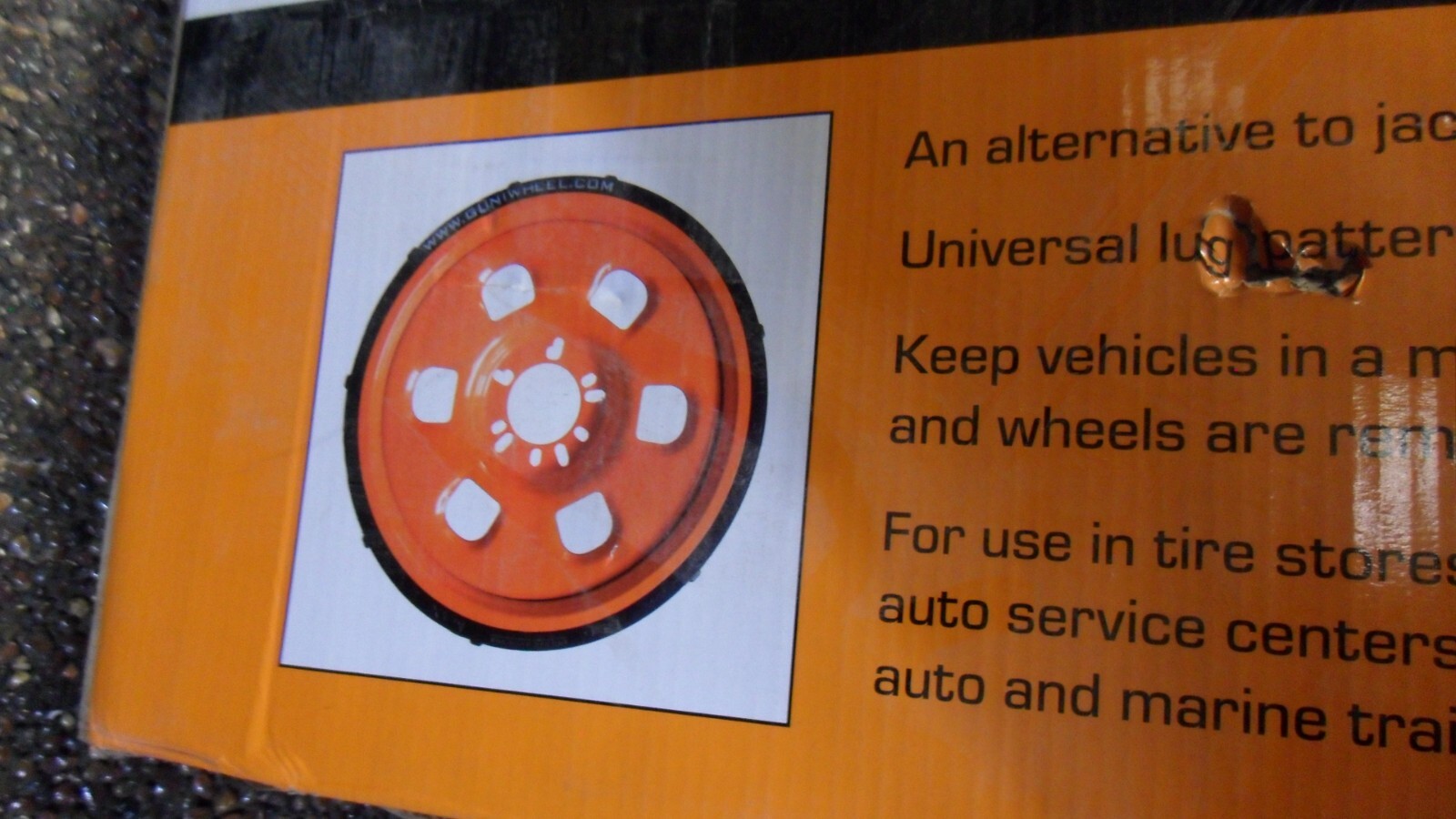 Guniwheel 56 Universal Steel Orange 5 & 6 Lug Wheel Rim Roller New Hot ...