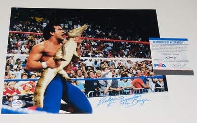 RICKY STEAMBOAT AUTOGRAPHED 8X10 COLOR PHOTO (WWE / WWF) - PSA DNA! | eBay