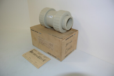 1 1/2" GEORGE FISHER +GF+ 167-360-406 SOCKET BALL CHECK VALVE EPDM ...