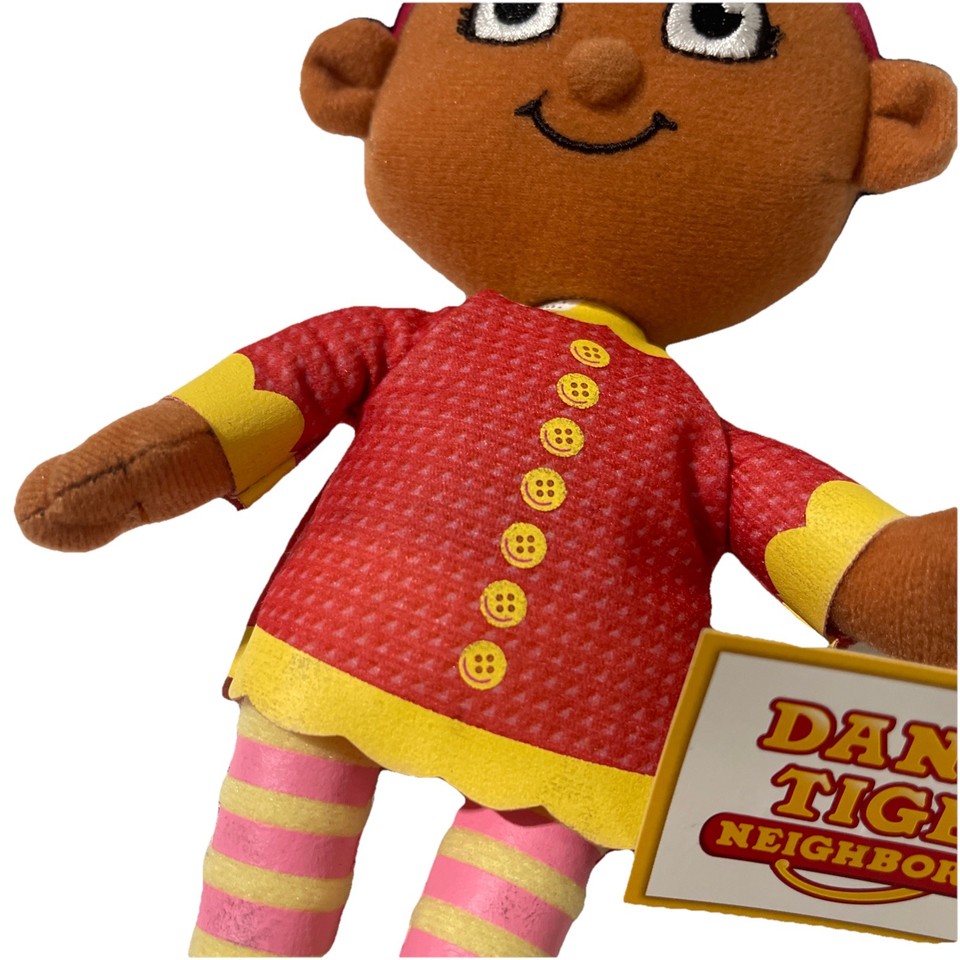 PBS Daniel Tigers Neighborhood Miss Elaina Girl Plush 9" Children Toy ...
