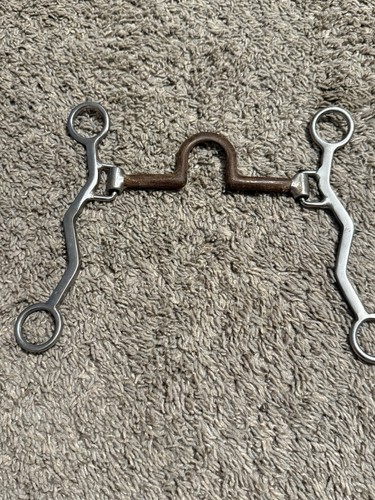 Classic Equine Rickey Green Roping Bit High Port Curb Bit Horse Bit 5 ...