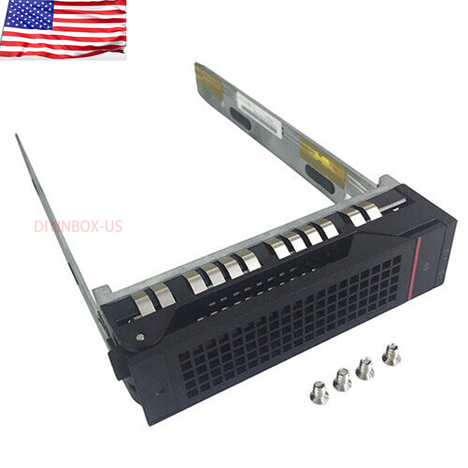 3.5" SAS SATA HDD Hard Drive Tray Caddy 4 IBM Lenovo RD530 RD540 TS430 ...