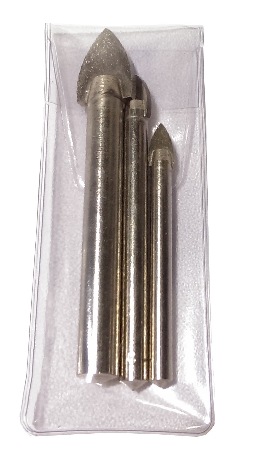 Glasbohrer SET 3-teilig: 7 / 9 / 16 mm Keramikbohrer Fliesenbohrer ...