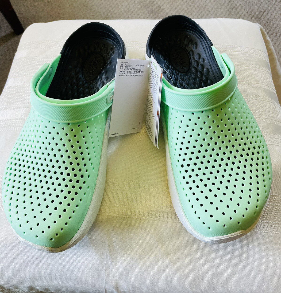 CROCS Literide Clog Memory Foam Insole Flexible Up 204592-3TP - W Size ...