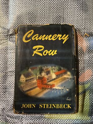 CANNERY ROW John Steinbeck, 1945 TRUE 1st Edition, 1st Print Buff/Tan ...