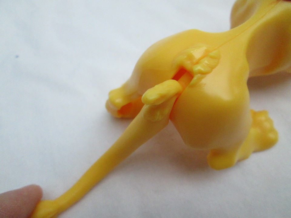 Lion Toy Figurine plastic Angry Male jungle animal Predator yellow | eBay