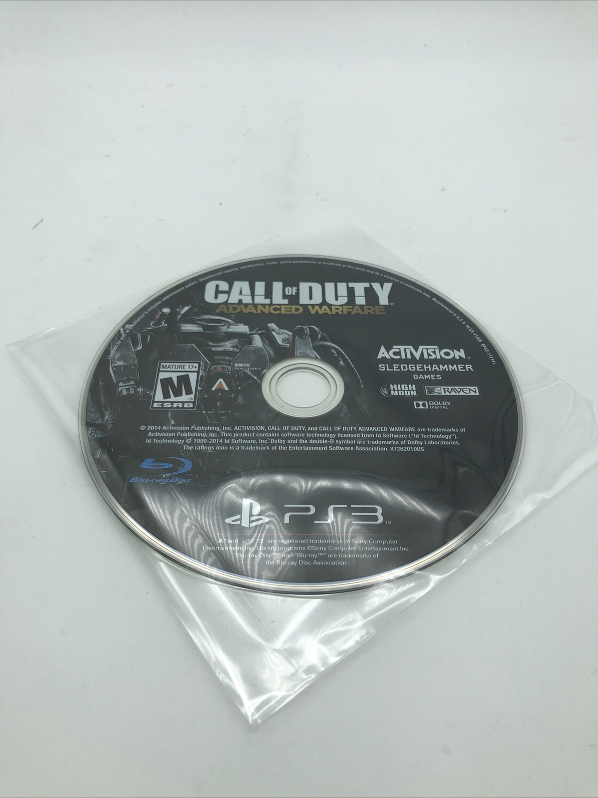 Call of Duty: Advanced Warfare - Playstation 3 Game Disc only ...