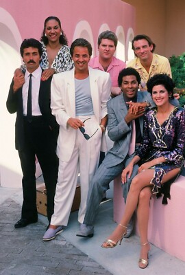 Miami Vice Cast Don Johnson Philip Michael Thomas Photo Poster 11x17 | eBay