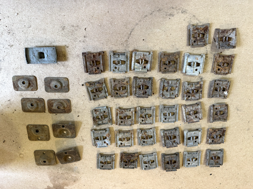 1962 Oldsmobile Starfire misc. side trim clips. | eBay