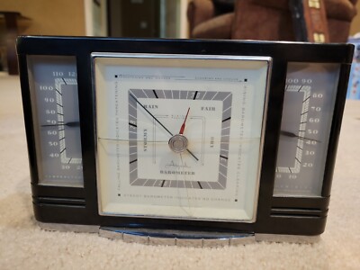 ORIGINAL 1940's-vintage (Fee & Stemwedel) "ART DECO Desktop Airguide ...