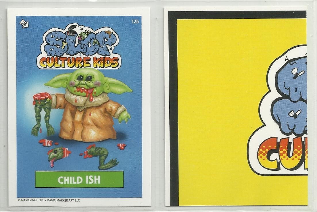 Slop Culture Kids: Series 1 (Magic Marker) GPK "Parody Sticker" #12b ...