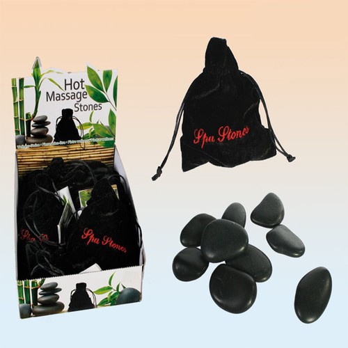 Romantic Massage Spa Hot Rocks Gift Pack Stone Therapy Relaxing Hot ...