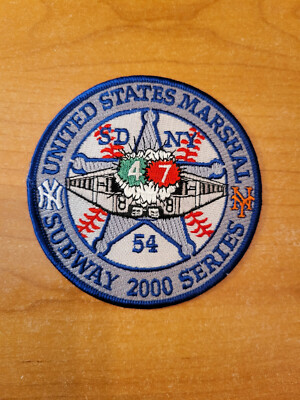 US Marshal Southern District 2000 Subway Series Patch | eBay