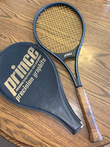 Vintage Prince Pro Series 90 Graphite Tennis Racquet 4 5/8 Grip No. 5 ...
