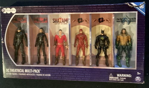 DC Comics WB 100 Years Anniversary Theatrical Multi-Pack LE 6 Figure ...