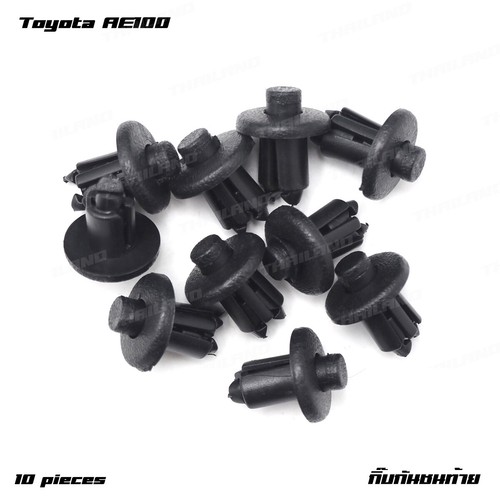 10x Clips Retainer Rear Bumper For Toyota Corolla AE111 AE100 1992 ...