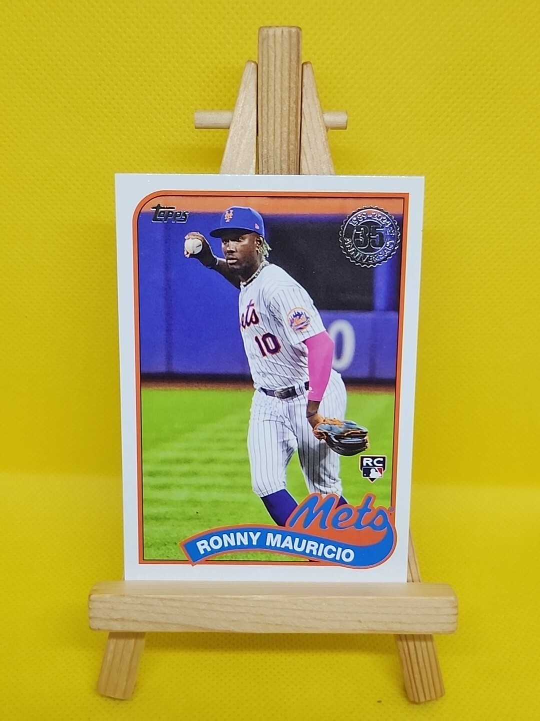 2024 Topps Series 1 Ronny Mauricio #89B-93 1989 Topps Baseball RC New ...