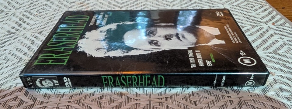 ERASERHEAD DVD Out Of Print REGION 4 PAL Australia New Zealand OOP ...