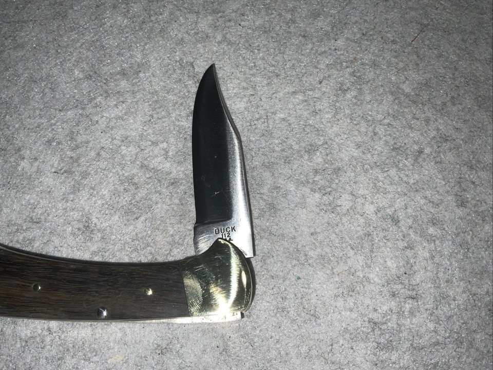 1972-1974 Buck USA 112 No Dot Lock Back Pocket Knife W/ Pouch | eBay