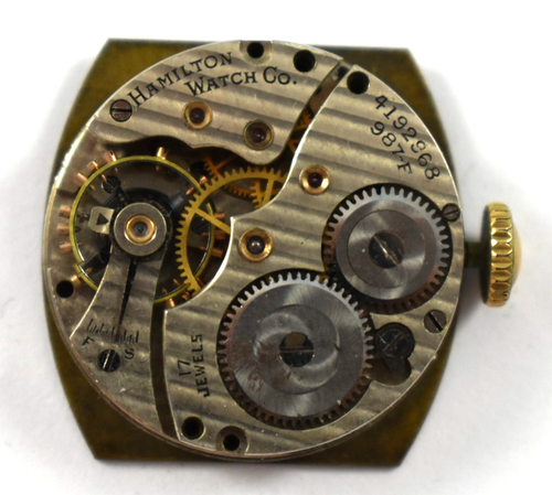 Vintage Hamilton Manual Wind 17J 987-F Wrist Watch Movement lot.wo | eBay