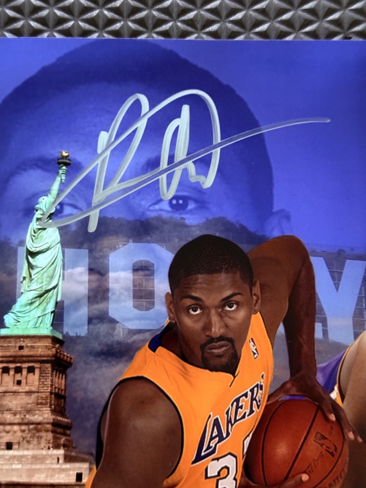 Ron Artest/Metta World Peace Signed Autographed 8x10 Photo Los Angeles ...