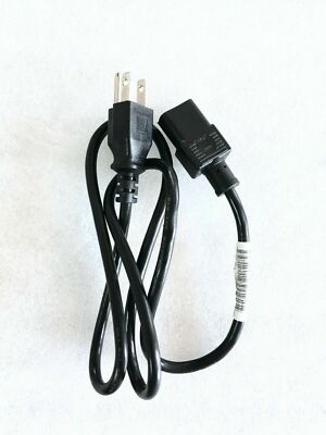Standard 6 ft Power Cable for desktop, laptop, printers, TV, and more ...