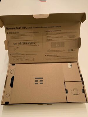 MODEM ROUTER TIM HUB ADSL2+VDSL WIFI FIBRA FINO 1000MEGA ANNO 2018 | eBay