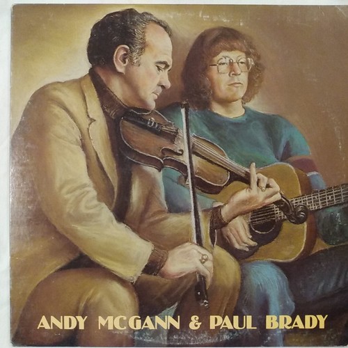 LP Andy McGann & Paul Brady Irish Music Fiddler & Guitar Tis a Hard ...
