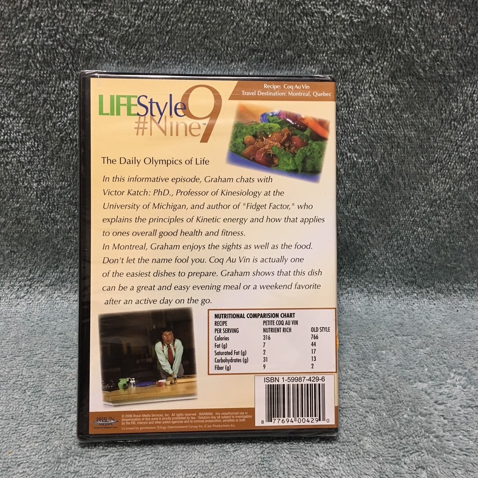 Life Style #Nine (DVD) Graham and Treena Kerr...Daily Olympics of Life ...