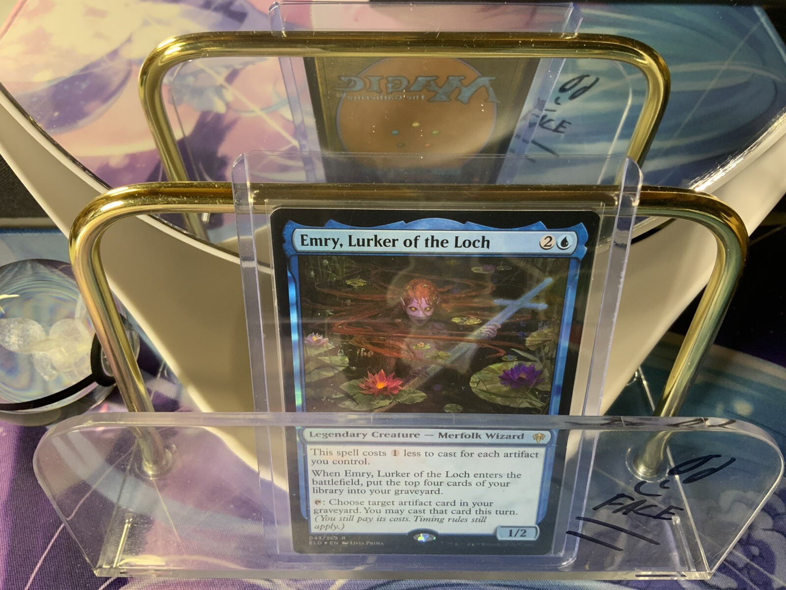 MTG Emry, Lurker of the Loch (43) Throne of Eldraine NM FOIL | eBay