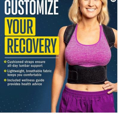 FlexGuard XSPosture Corrector for Women & Men Back Brace for Posture ...