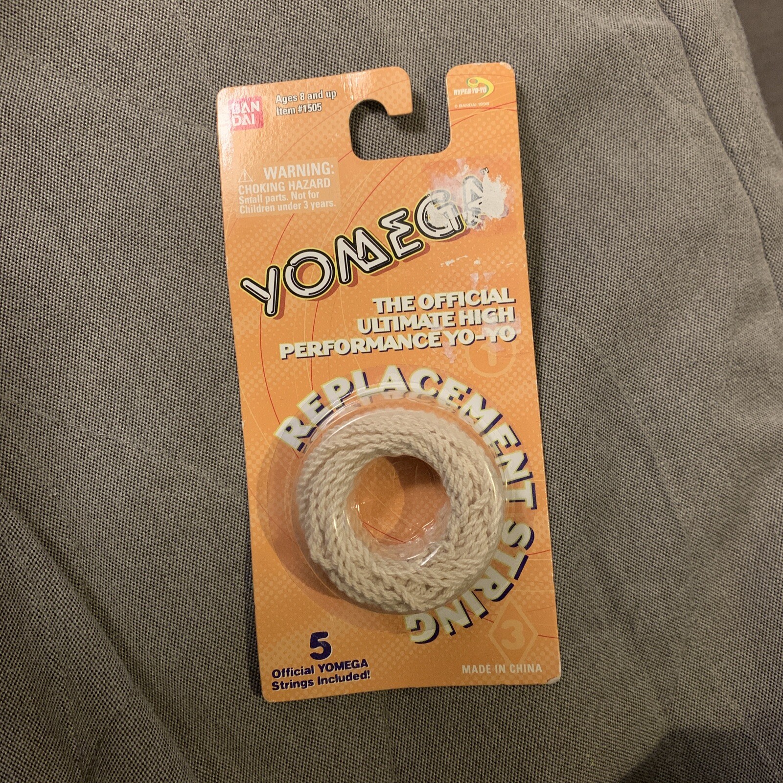 Vtg Yomega Replacement Strings - 5 Official Yomega Yo Yo Strings Bandai ...