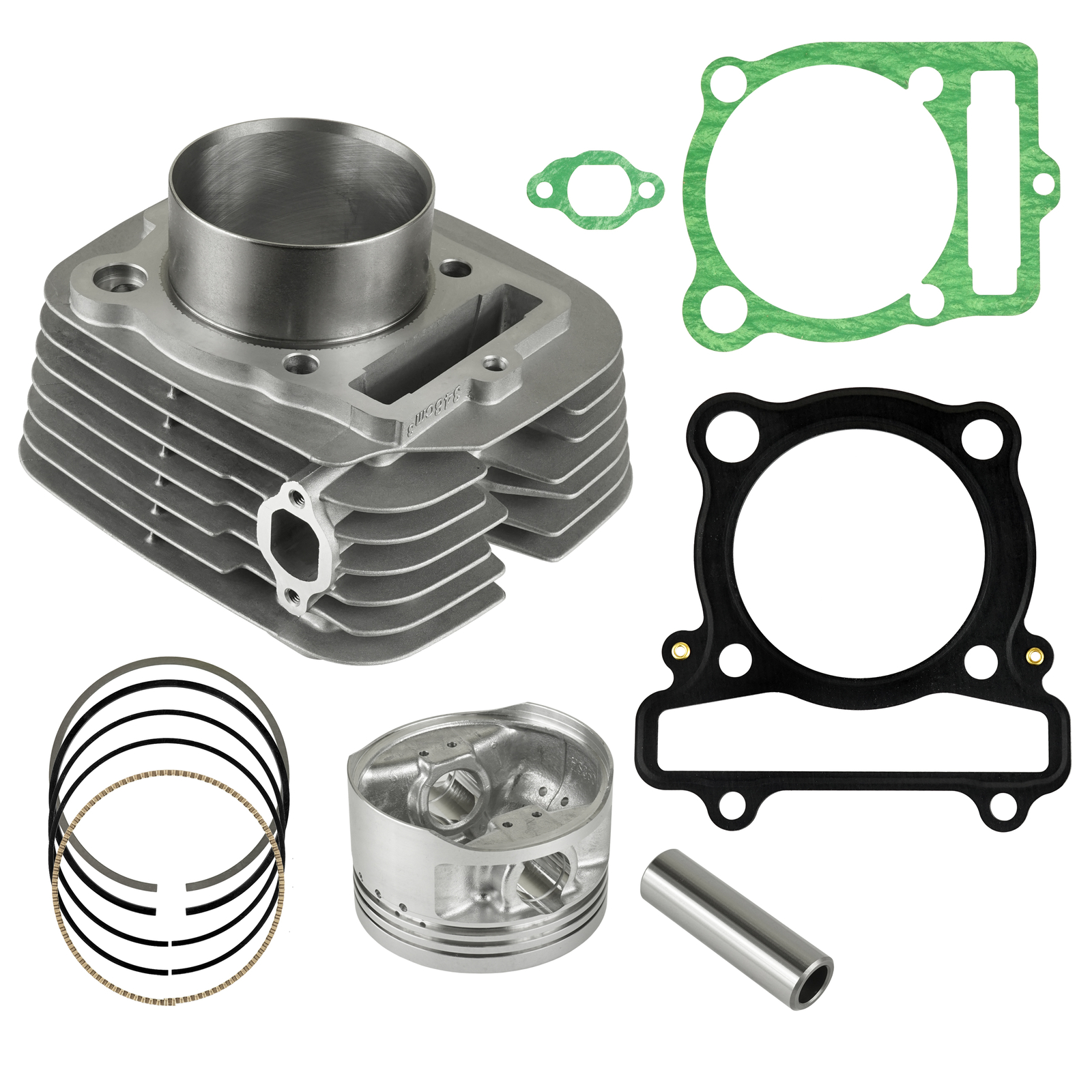 Cylinder Piston Ring Gasket for Yamaha Wolverine 350 YFM350FX 1995-03 ...