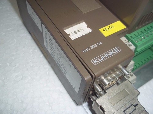 Kuhnke KUAX 680 S DP3 CPU 680.303.04 Ver.1.03 In/Out 680.450.03 Input ...