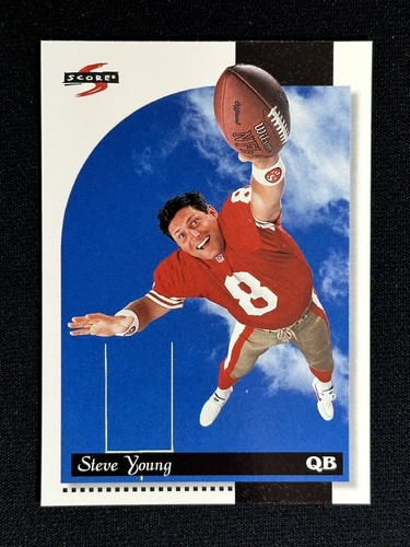 1996 Score Steve Young #187 Football Card San Francisco 49ers HOF | eBay