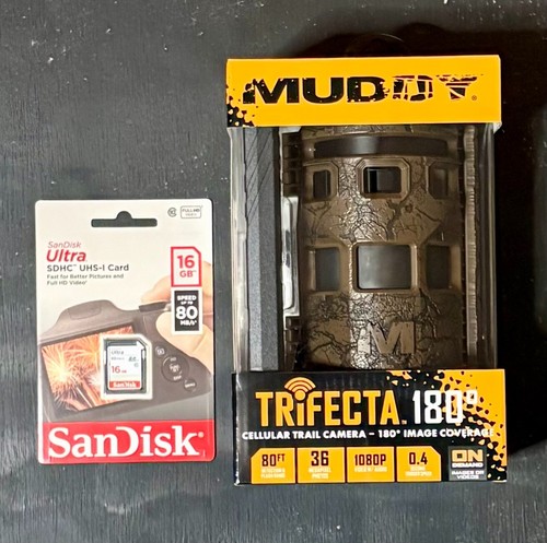 Muddy Trifecta 180 Cellular Camera Brown with 16GB Memory Card New | eBay
