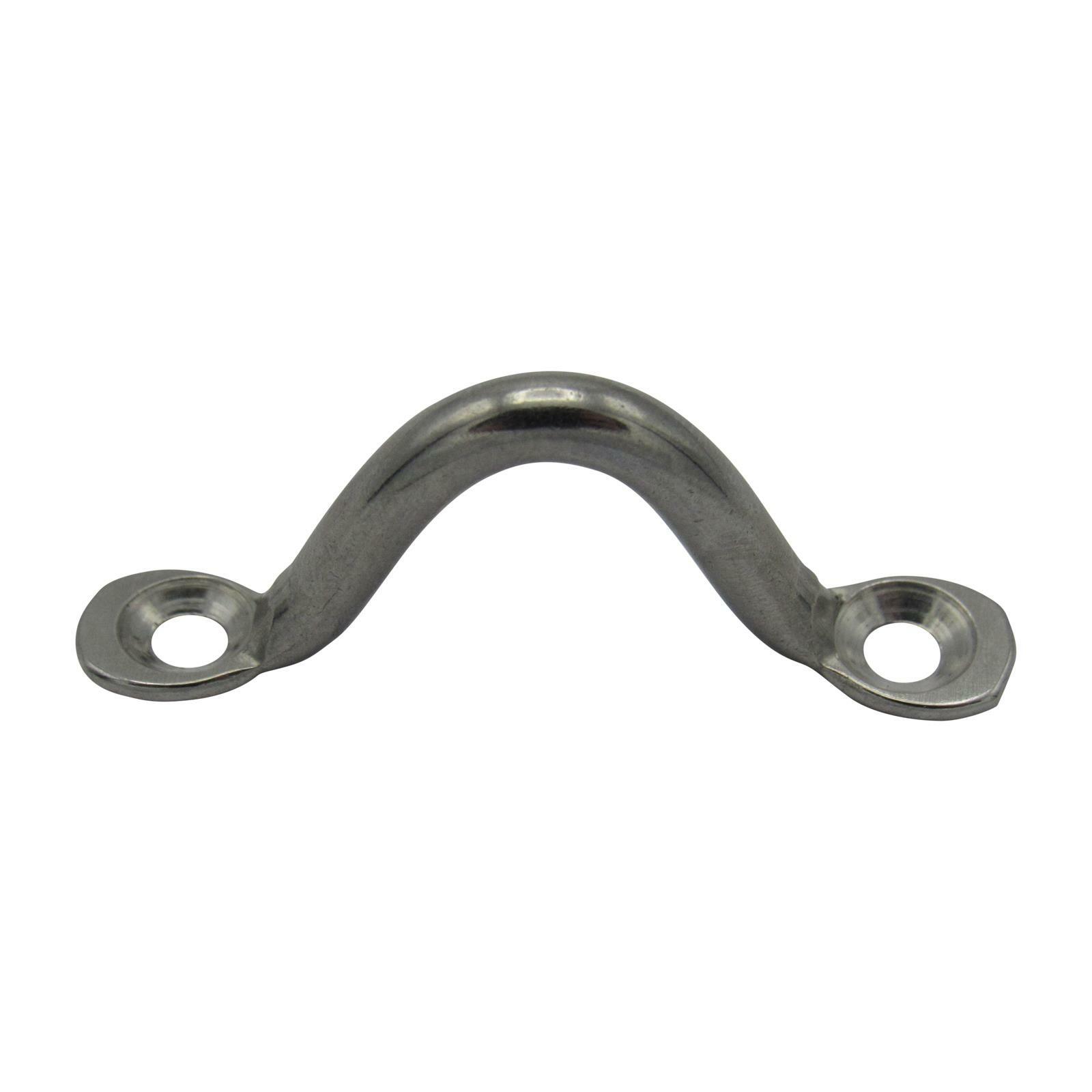 Wire Eye Strap Stainless Steel 4MM (Lacing Marine Tie Down Loop) | eBay UK