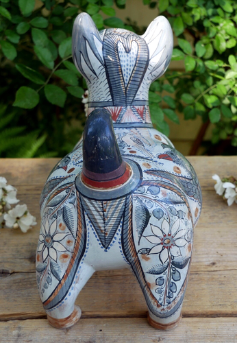 Colima Dog Handmade Two Headed Eagle Birds & Fish Tonalá Clay Mexican ...