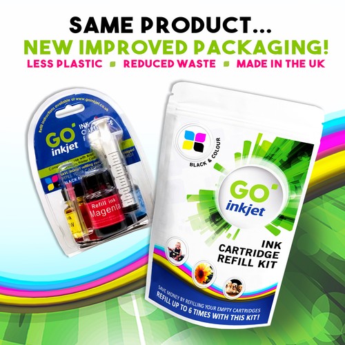 Canon Pixma MG3650s Ink Refill Kit Black & Colour CMYK For 540 541 XL ...