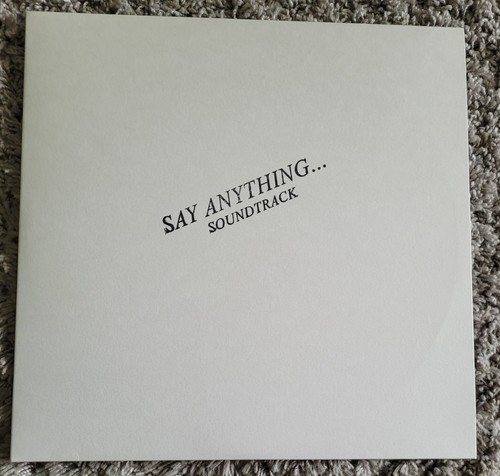 Say Anything... Soundtrack 2 LP Ltd Glow-In-The-Dark Vinyl Promo Mondo ...