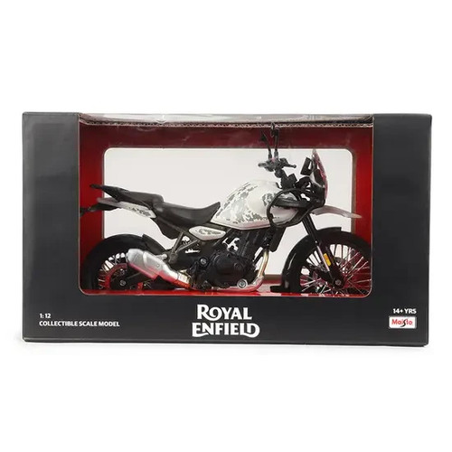 ROYAL ENFIELD 1:12 NEW HIMALAYAN 450 SCALE MODEL - WHITE | eBay