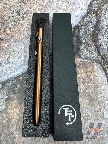 Tactile Turn SLIM Bolt Action Pen Standard Copper – Machined EDC w ...