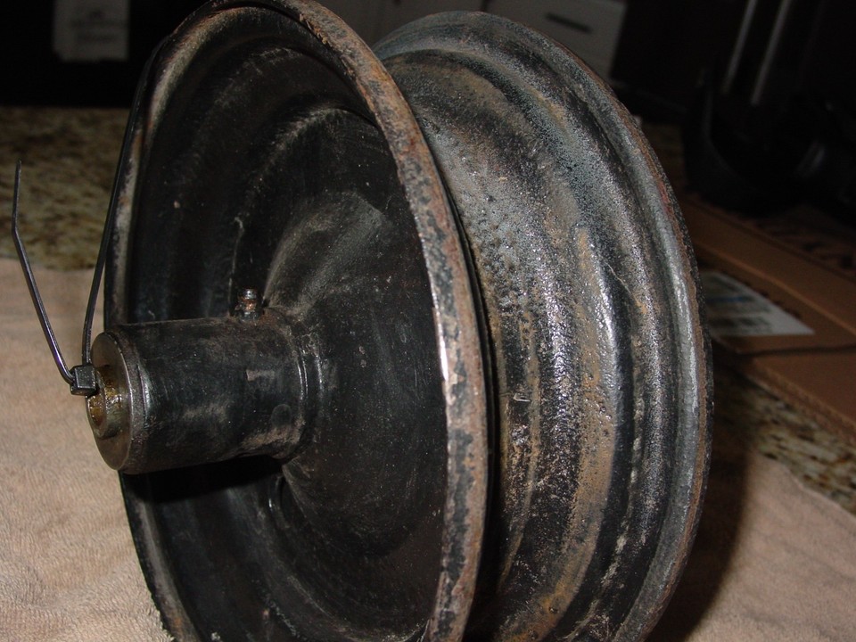 TOTE GOTE VINTAGE MINI BIKE WHEEL 8 IN w BEARINGS & AXLE SLEEVE | eBay