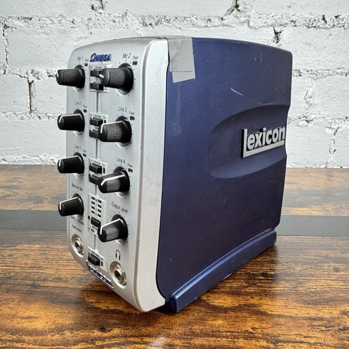 Lexicon Omega Version 2.0 Desktop Recording Studio Interface Device ...