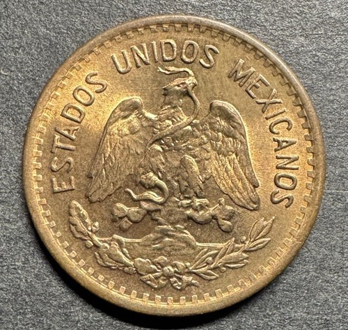 1945 Mexico 1 Centavo One UNC Mexican World Foreign Coin Beautiful ...