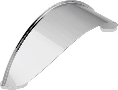 Bikers Choice Chrome Headlight Visor Fits 7in Universal Custom Replaces ...