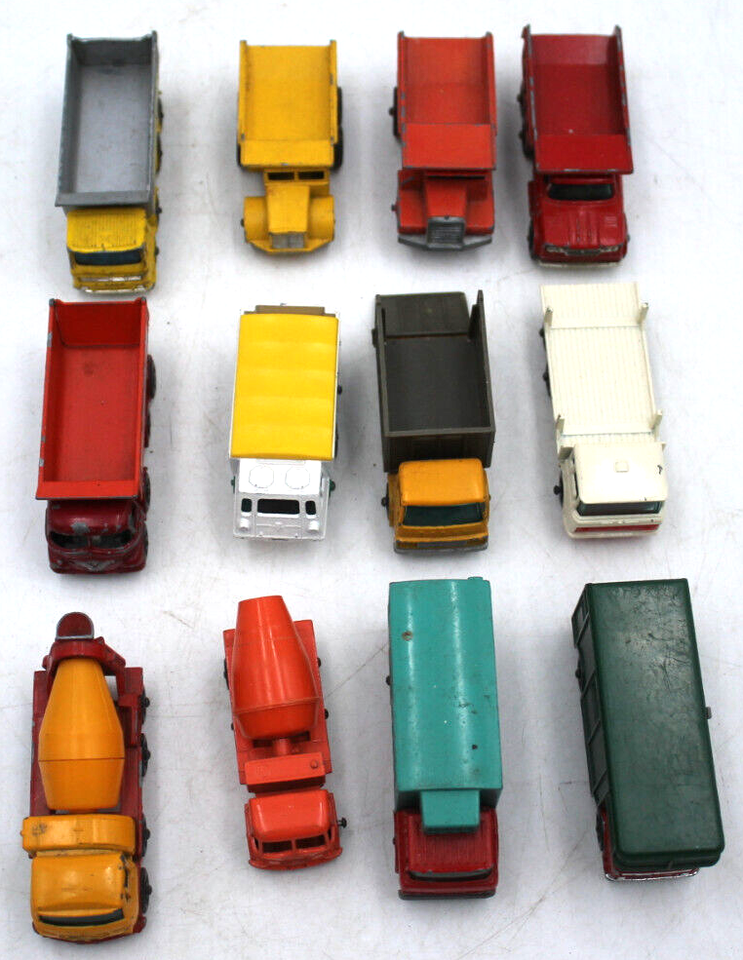 48pc Vtg 1960s Lesney England Matchbox Diecast Cars Trucks Motorcycle ...